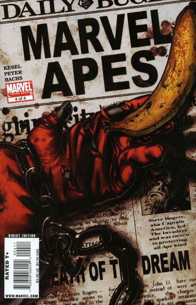 Marvel Apes #4 VF ; Marvel Comic Book - Walmart.com