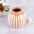 Dolly Parton 6.5 in Pink White Speckled Round Bud Vase - Walmart.com