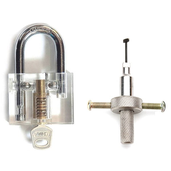 Disc Type Padlock with Disc Detainer Lock Pick Bump Key Tool Locksmith ... Disc Type Padlock with Disc Detainer Lock Pick Bump Key Tool Locksmith ...
