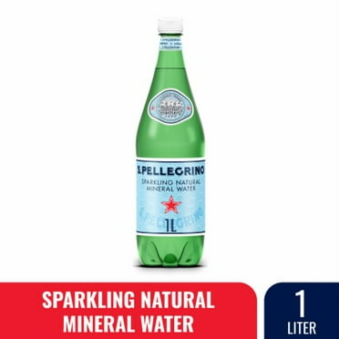 San Pellegrino Sparkling Natural Mineral Water, 8.45 fl oz. Glass Bottle (24 Count) - Walmart.com