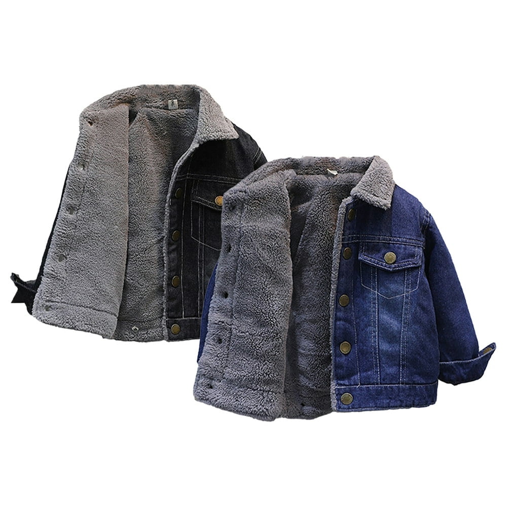 Click here for Generic 1-8y Boys‘ Winter Denim Jacket Outerwear F... prices