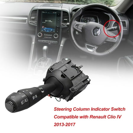 Steering Column Indicator Switch Stalk Compatible with Renault Clio ...