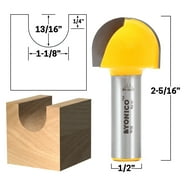 Yonico 3/8" Hex Bolt T Slot Router Bit - 1/4" Shank - 14191q - Walmart.com