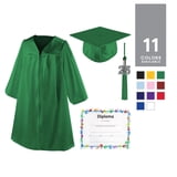 Class Act Graduation Shiny Kindergarten Preschool Graduation Cap & Gown ...