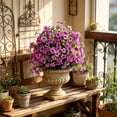 Aufmer 55cm Simulated Bloom Bouquet Six Tone Optional Realistic Floral ...