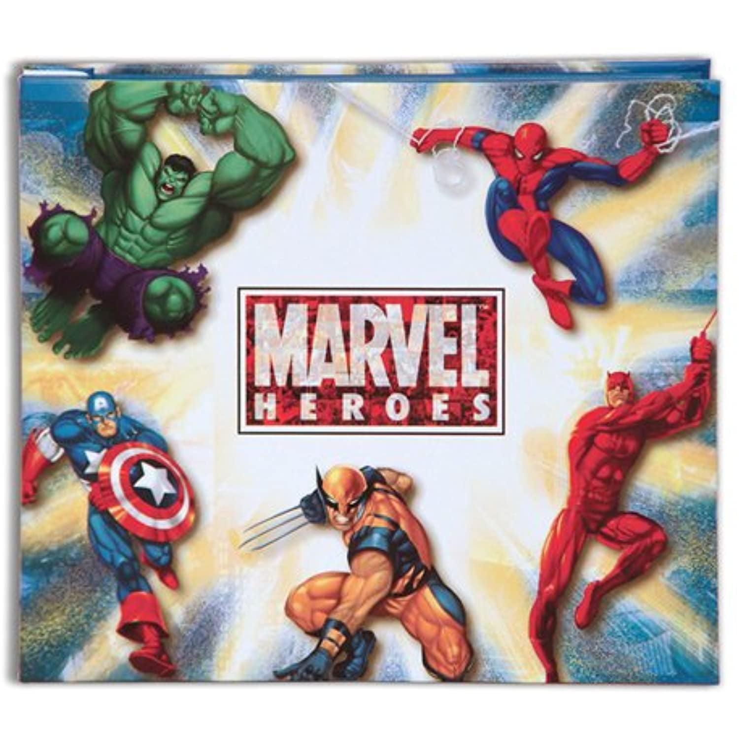 Marvel Heroes Heroes 8" x 8" Album - Walmart.com