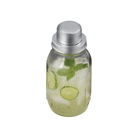 Sharper Image 3345005 32 oz Glass Clear Cocktail Shaker - Walmart.ca