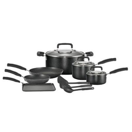 T-Fal/Wearever C111SC64 T-Fal 12pc Cookware Set- Black | Walmart Canada