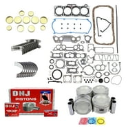 DNJ EK290 Engine Rebuild Kit Fits Cars & Trucks 1988-1995 Honda Civic ...