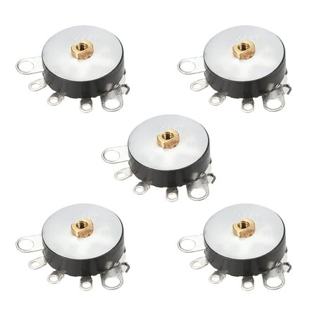 Wheel Potentiometer With Switch B50K Ohm Variable Resistors Single Turn ...