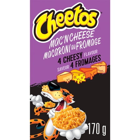 Cheetos Maccaroni au fromage, saveur 4 fromages 170g - Walmart.ca