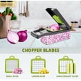 Pro Vegetable Chopper, Multi-functional Onion Chopper, Veggie Chopper w ...