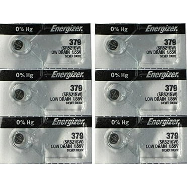 Energizer 321 Watch Batteries, SR616SW Battery Cell, Silver Oxide, 5 ...