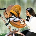 Hot Mom F22 Model Baby Stroller with Adjustable Handle, Luxury PU ...