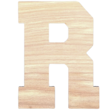 Krafty Supply - 3" Tall Birch Letter P | 1/4" Birch Plywood |Curlz ...