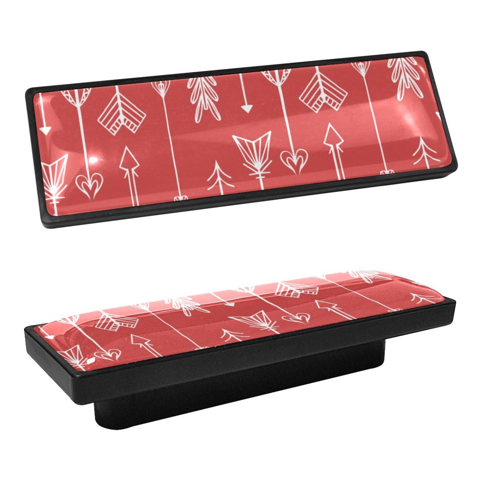 4 Pcs Rectangle Cabinet Handle Cupboard Knob Drawer Pulls Handle ...