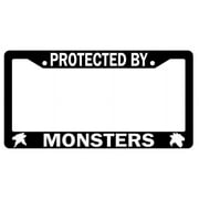 Monster License Plate Frame