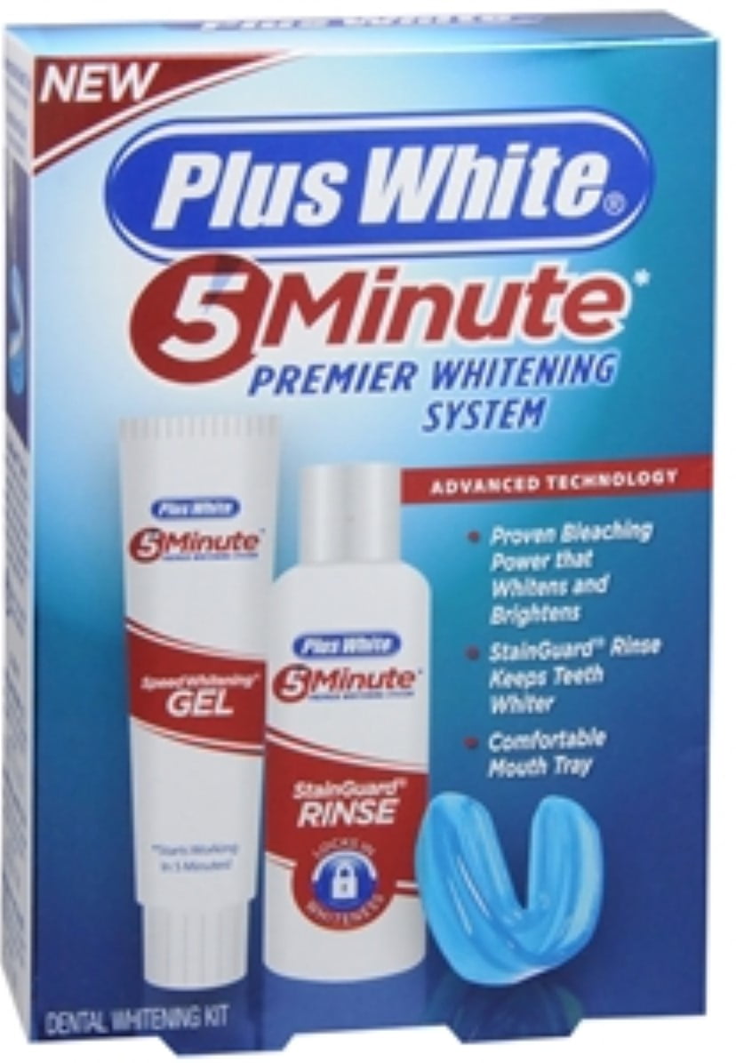 Plus White 5 Minute Premier Speed Whitening Kit 1 ea (Pack of 2 ...