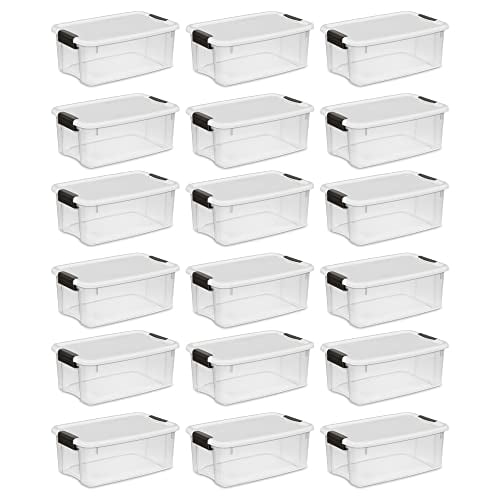 Click here for Sterilite 18 Qt Ultra Latch Box  Stackable Storage... prices