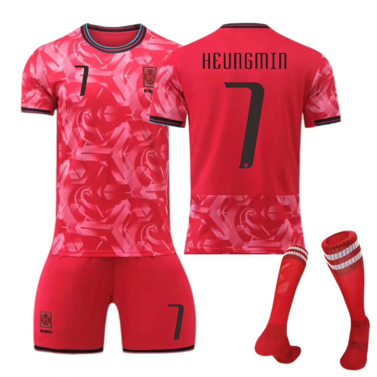 Click here for Bomveson 24-25 South Korea Home Jersey No. 7 Son H... prices