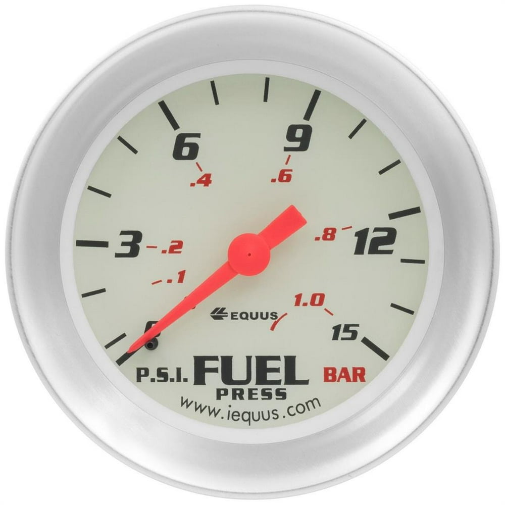 Equus E8434 8000 Series 2-5/8 Inch Mech. Fuel Pressure Gauge - Walmart ...