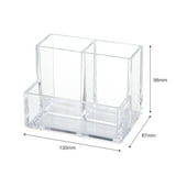 Masteelf Cosmetic Containers Desktop Organizer Transparent Acrylic ...