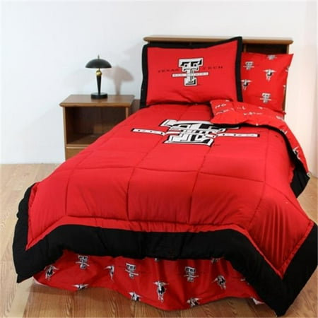 College Covers TTUBBQUW Texas Tech Bed in a Bag Queen- With White ...