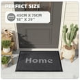 PABUBE Indoor and Outdoor Doormat,Non-Slip Front Doors Rug Washable,Low ...