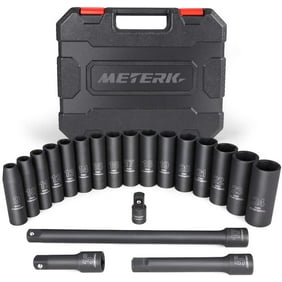 5 Point Black Penta Sockets, 1/2 in Drive, 13/16 in, 5 Points - Walmart ...