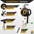 KwikSafety (Charlotte, NC) MAMBA 20’ Self Retracting Lifeline ...