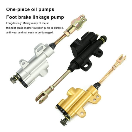 Motorcycle Foot Brake Pump Dirt Bike Pit Bikes Hydraulic Pump Brakes ...