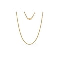 Gold Over Sterling Silver Twisted ROC Chain Necklace 30 Inch - Walmart.com