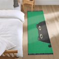 72x23.5 Runner Rug Non Slip Washable Adorable Cartoon Black Cat Soft ...
