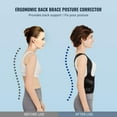 MUUDXI Back Brace Posture Corrector Adjustable Lumbar Support for Men ...