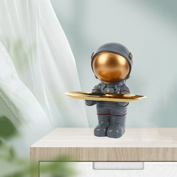 Resin Figurines Creative Astronaut Storage Decoration Room Entrance ...