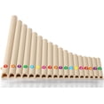 18 Pipes Pan Flute C Key - Instrument Design for Easy Play, Perfect for ...