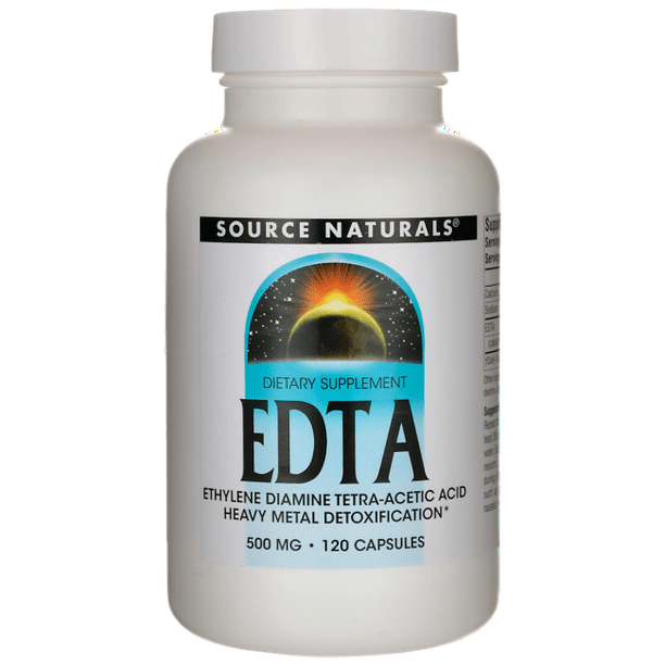 Source Naturals Edta 500 mg 120 Caps - Walmart.com - Walmart.com