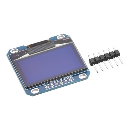 Uxcell IIC OLED Display Module 3.3-5V, Display Screen 1.3 Inch ...
