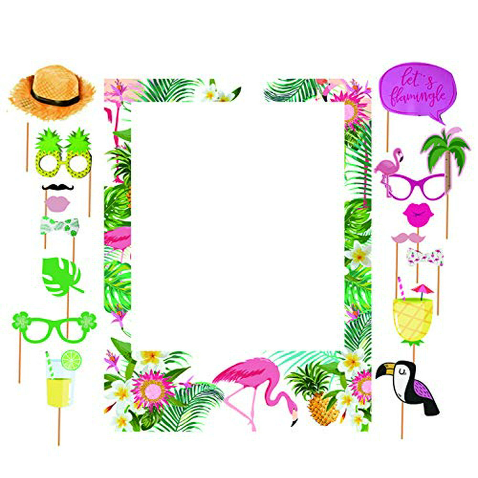 Luau Party Border