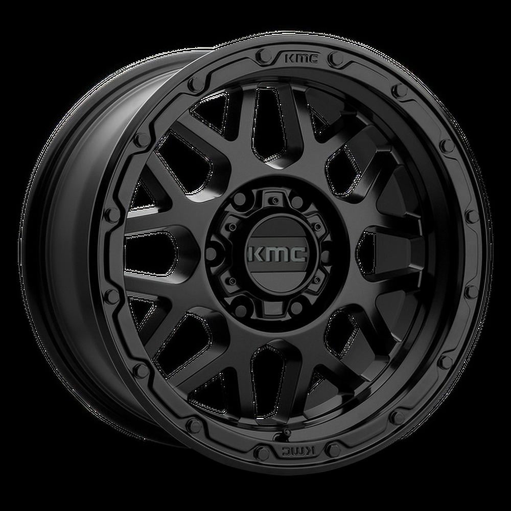 KMC Aluminum Rim KM535 GRENADE OFF-ROAD 17X9in Matte Black Finish ...