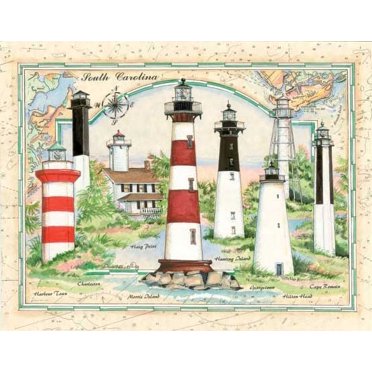 Beaches of Florida, a 550-piece Puzzle by Heritage Puzzles - Walmart.com