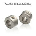 HES 3-in-1 Drill Depth Stop Collar Set - High Hardness Woodworking ...