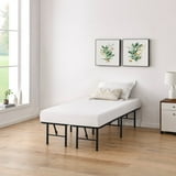 Mainstays 14" High Quad Fold Steel Platform Bed Frame, Twin - Walmart.com