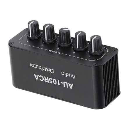 Audio Switch Splitter, Bi Directional Audio Switcher DC 12V Mini Size ...