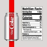 Diet Coke Soda Soft Drink, 12 Fl Oz, 36 Pack - Walmart.com