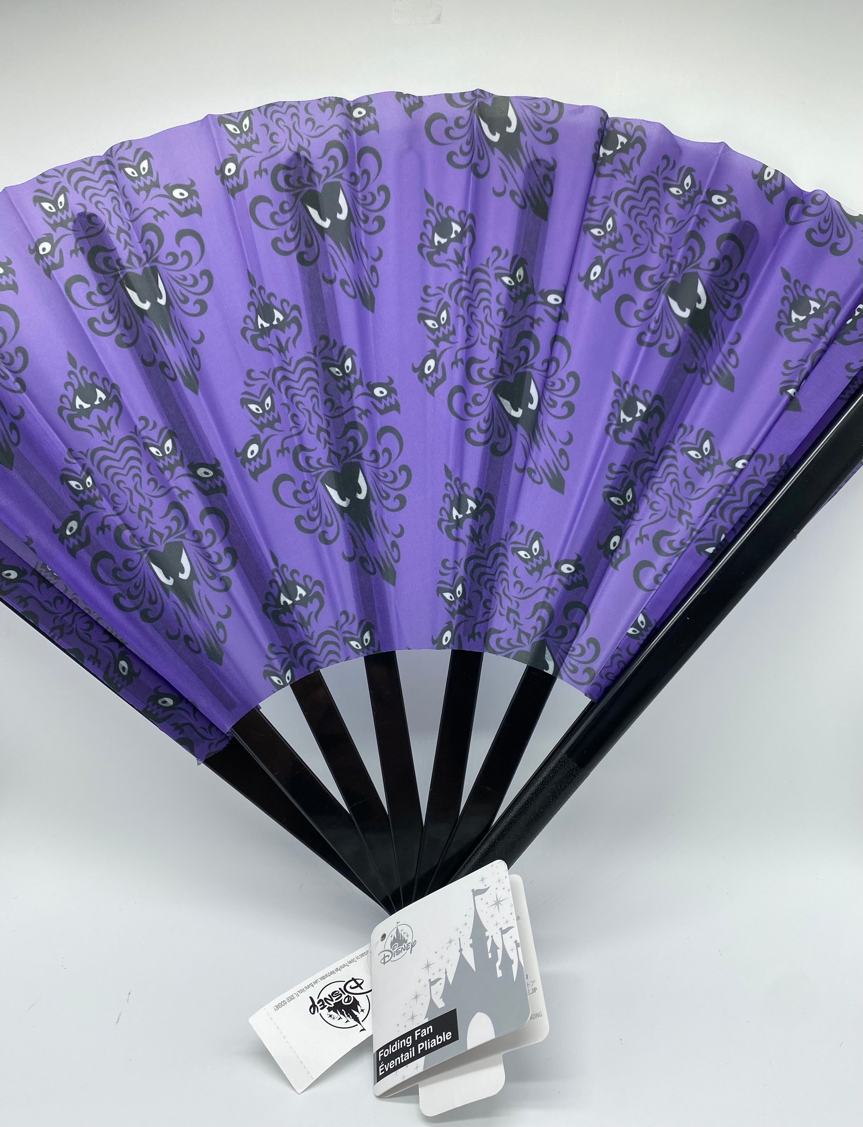 Disney Parks Haunted Mansion Folding Hand Fan New with Tag - Walmart.com
