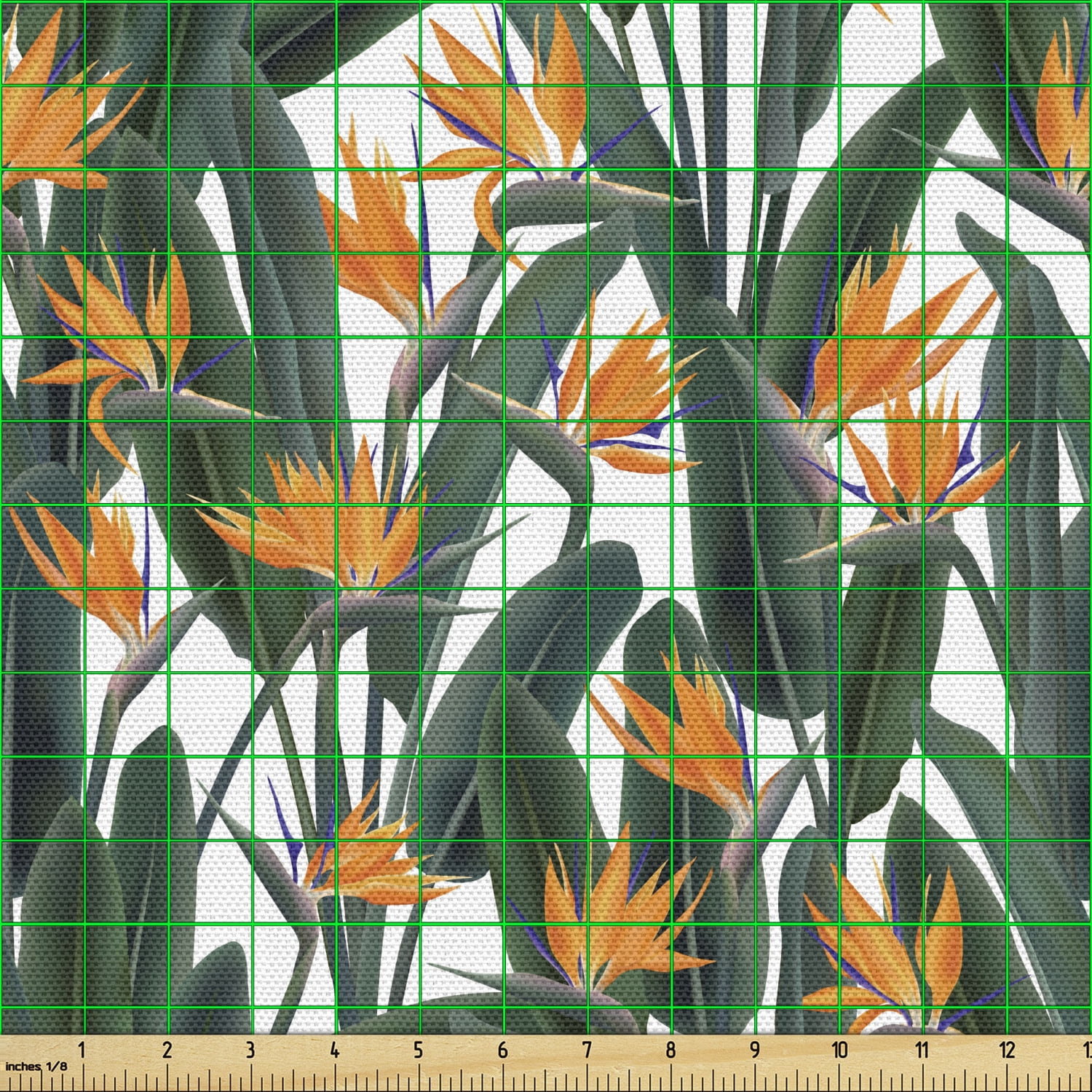 Upholstery Fabric Bird Of Paradise