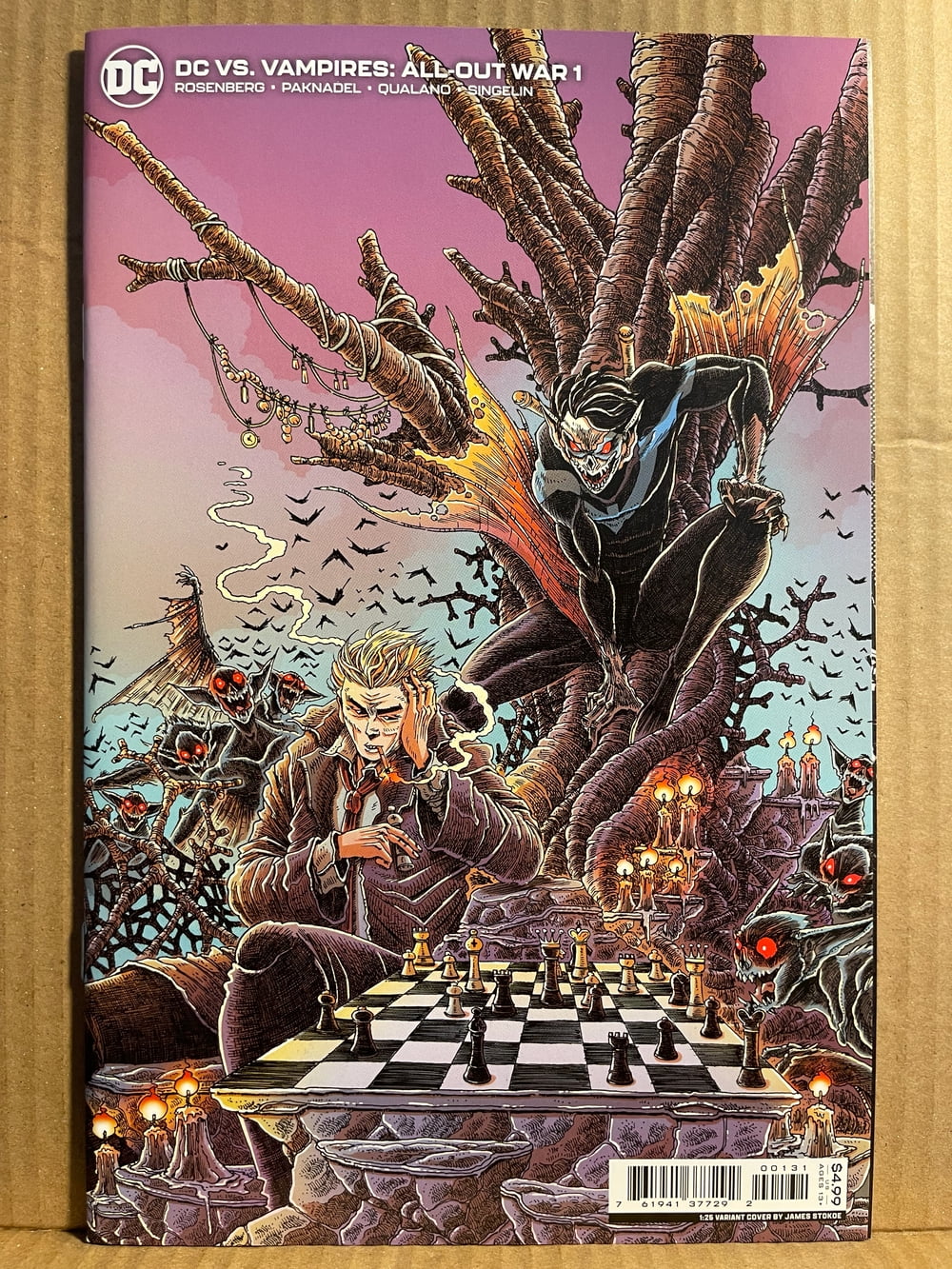 DC vs. Vampires: All-Out War #1 Comic Book - Walmart.com