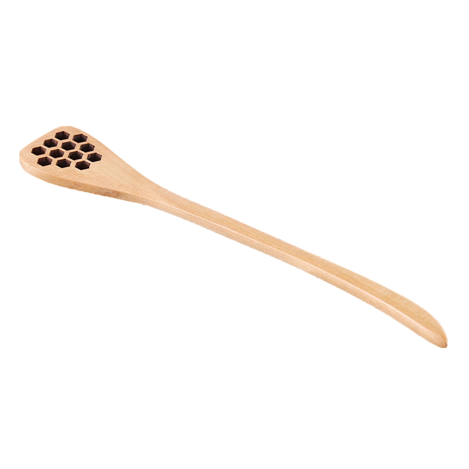 FaLX Multi-use Wooden Stirring Spoon with Hole Design - Long Handle ...