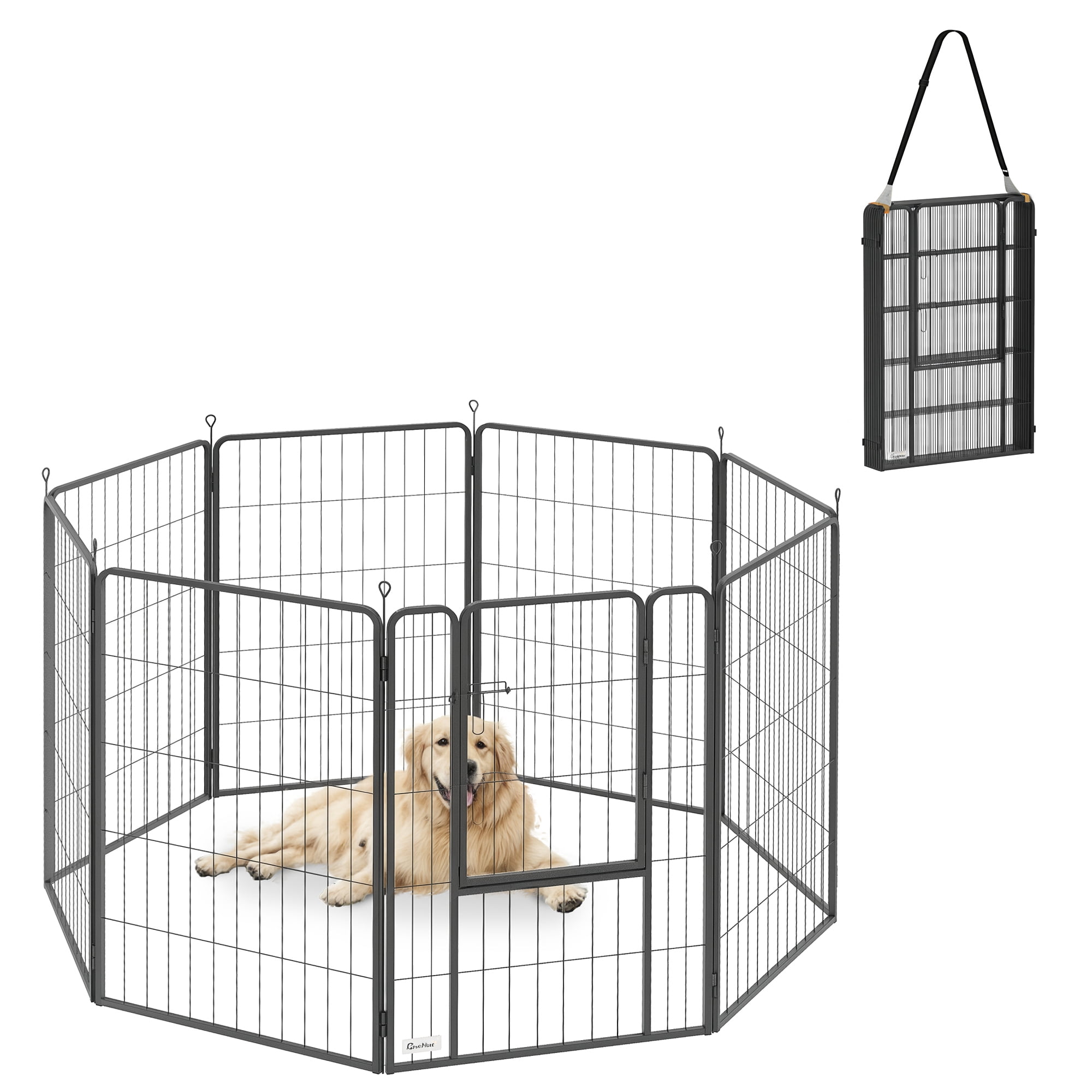 Click here for Pawhut 39 Heavy Duty Dog Playpen  Portable Foldabl... prices